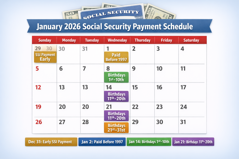 Social Security Schedule: The Full Dates When You’ll Get Your Benefits ...